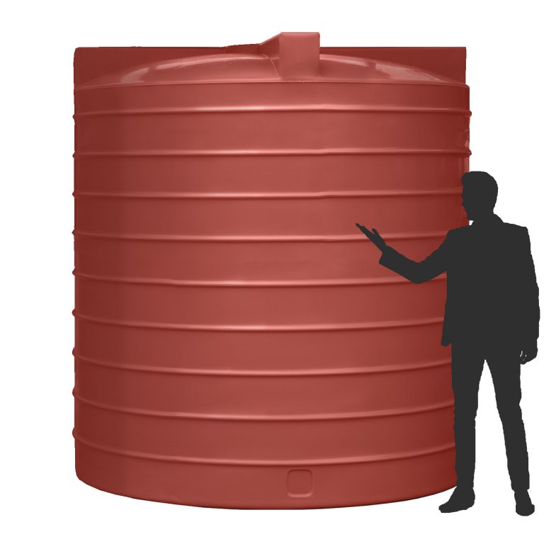 7,500L Round Water Tank - Polyworld